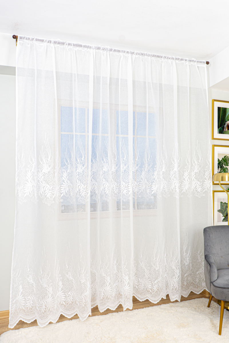 Perdea din In Cora Alba - PERD0131_PLC